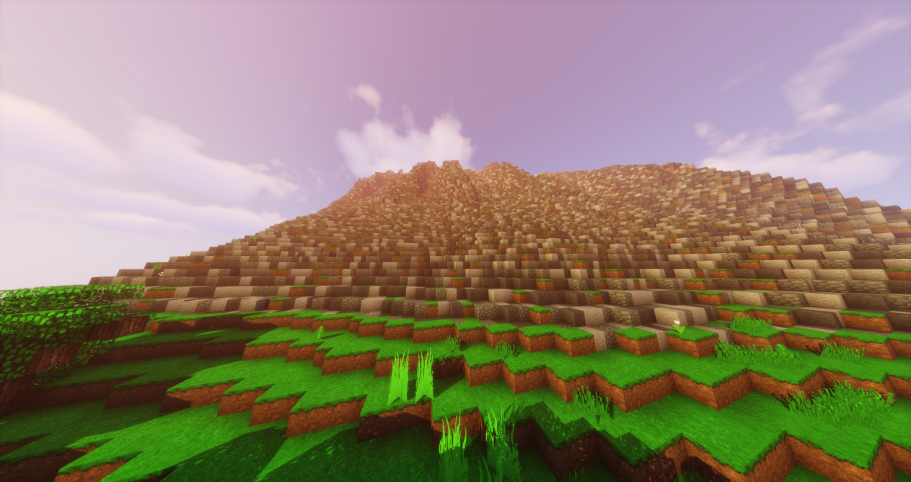 2k x 2k Simple custom terrain Minecraft Map