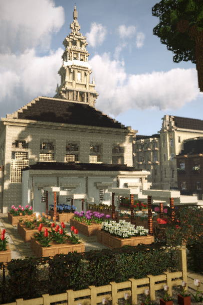 Bloemenmarkt, Rotterdam, Netherlands Minecraft Map