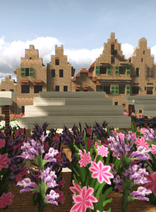 Bloemenmarkt, Rotterdam, Netherlands Minecraft Map
