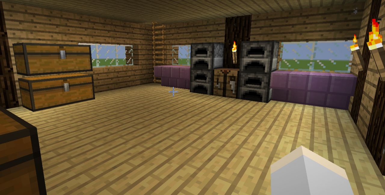 Slanted Roofed House Minecraft Map