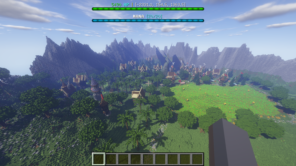 MMORPG Project Minecraft Map