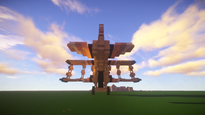 (1.12.2) The Giant Armed Biplane Minecraft Map