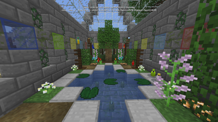 "Building The Aviary" Minecraft Map