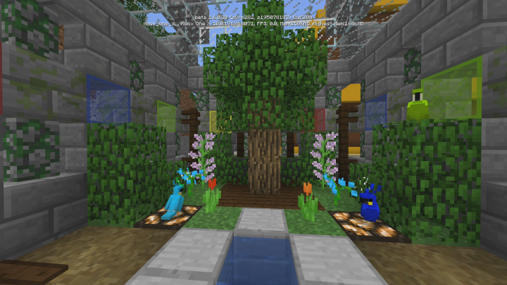 "Building The Aviary" Minecraft Map