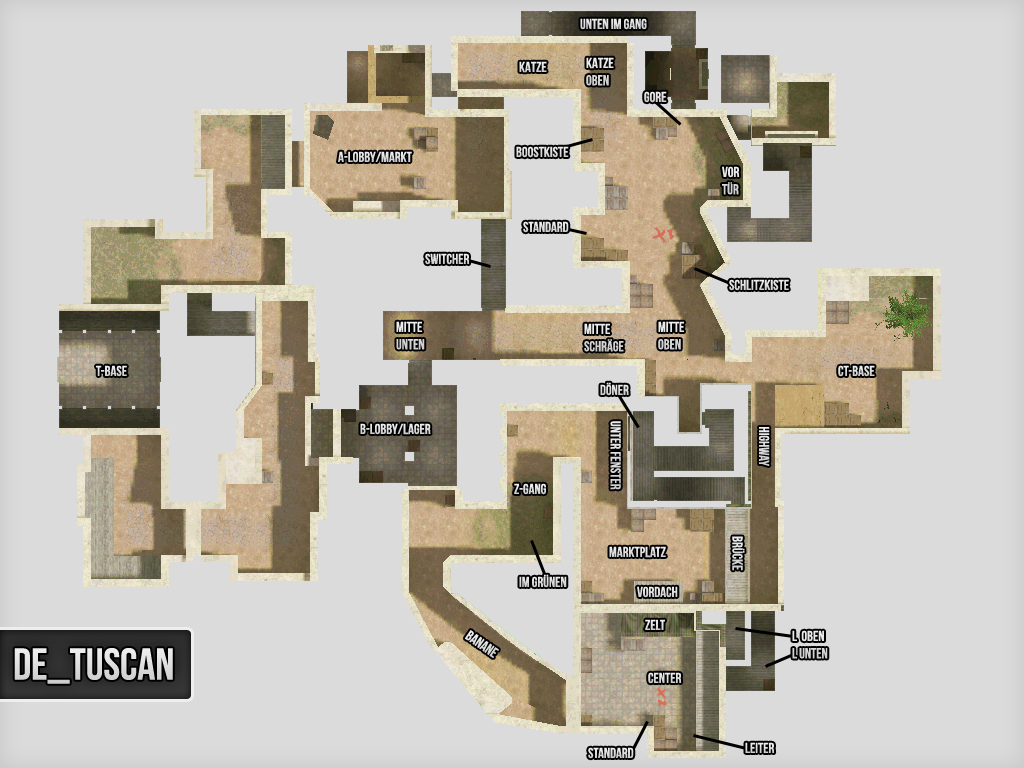 TUSCAN CSGO (OLD version) Minecraft Map