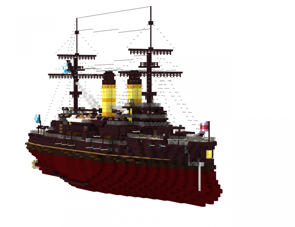 IRN Borodino (1:1 scale) Minecraft Map