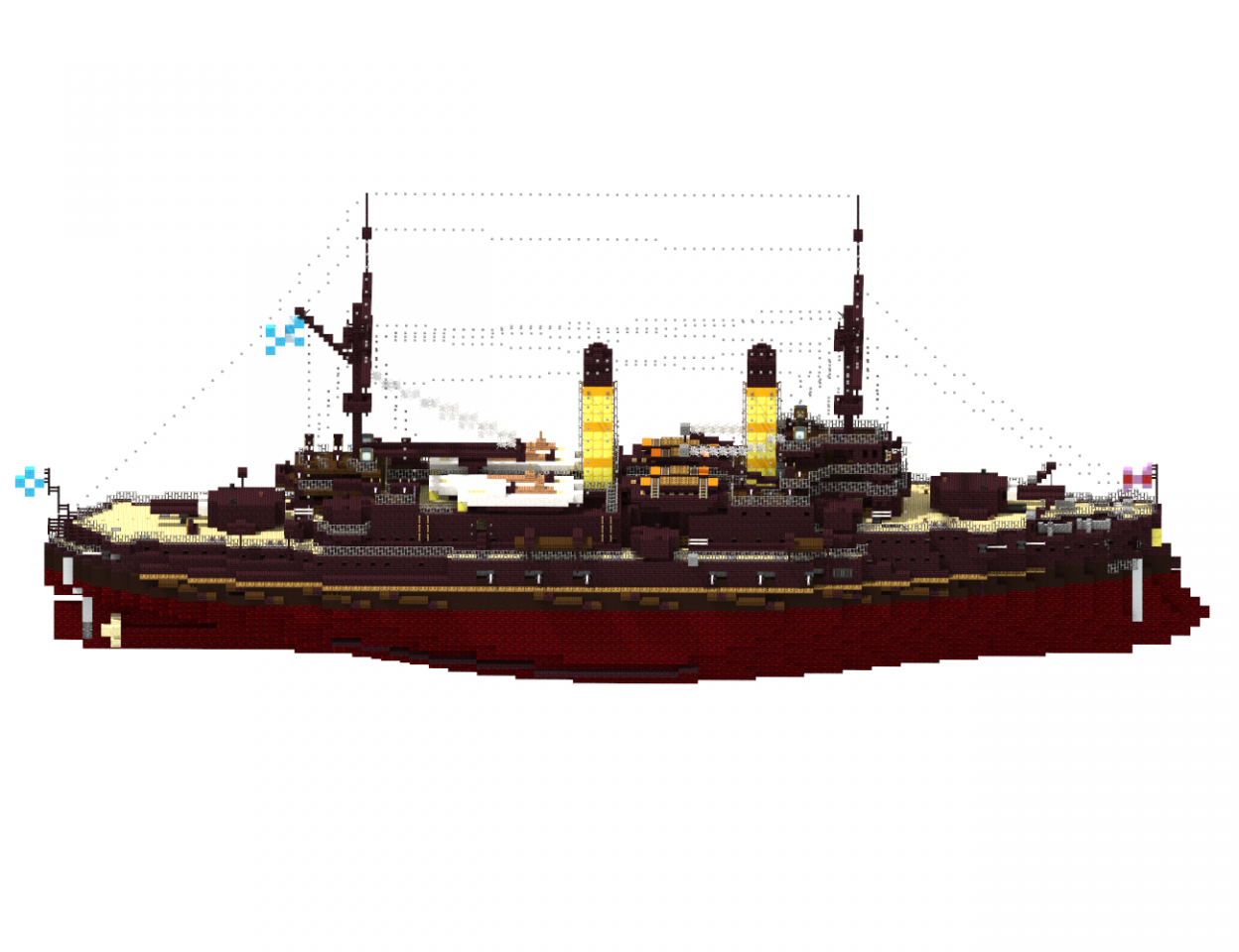 IRN Borodino (1:1 scale) Minecraft Map