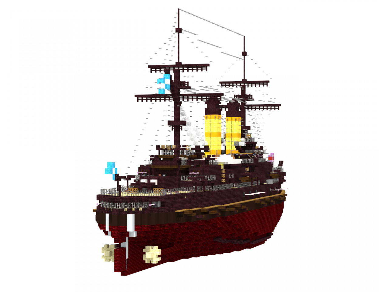 IRN Borodino (1:1 scale) Minecraft Map