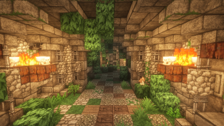 MysticRunes Gallery - Dungeon Catacombs Minecraft Map