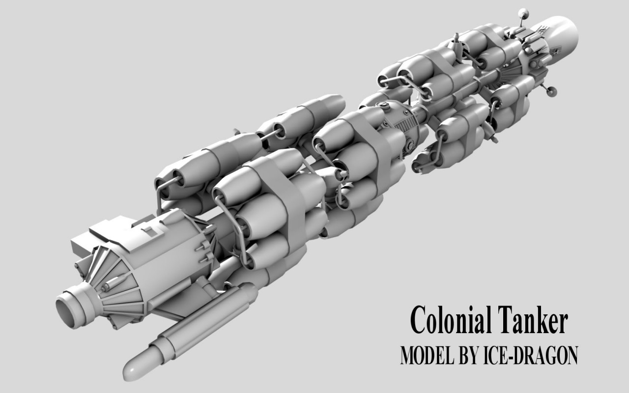 BSG Colonial Tanker Minecraft Map