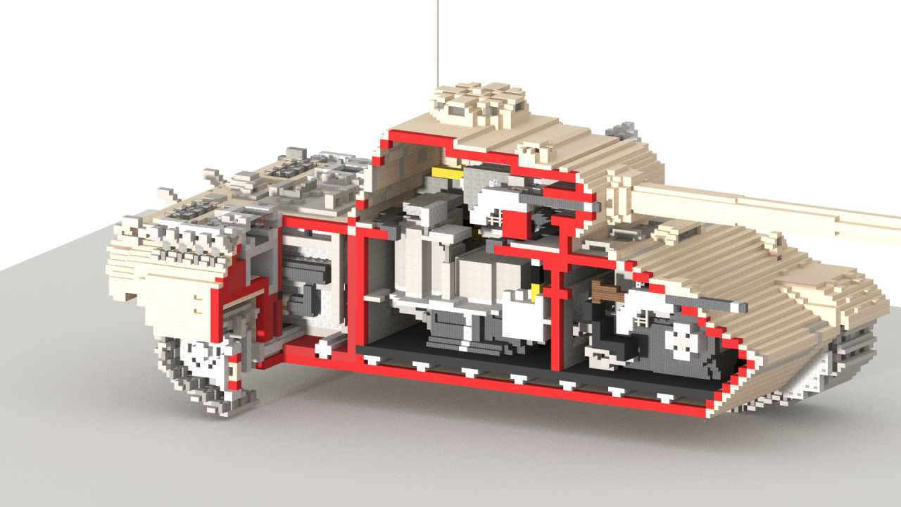 Pz.kpfw. V "Panther" Ausf. A | 10:1 scale tank Minecraft Map