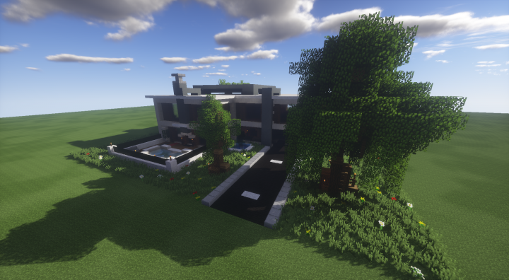 Magic Hut | Modern House | by HopeCast Minecraft Map