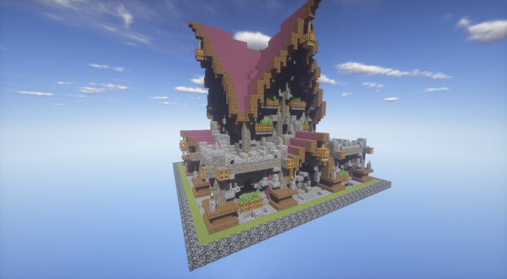 Magic Hut | Modern House | by HopeCast Minecraft Map