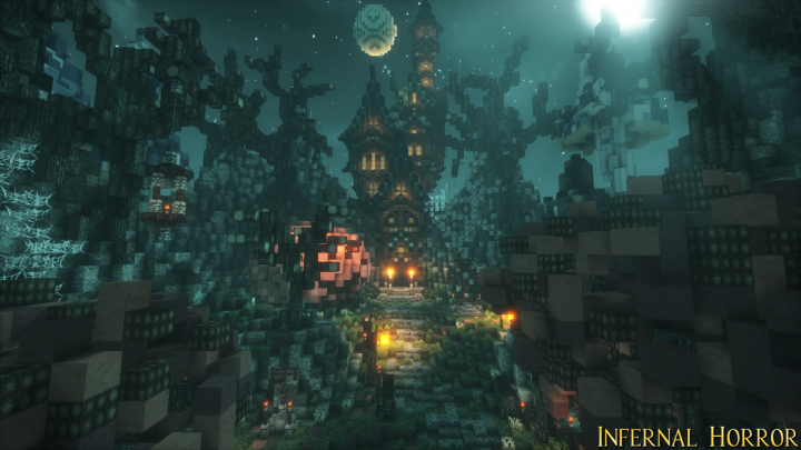 MysticRunes Gallery - Dungeon Infernal Horror Minecraft Map