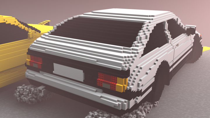 "This Is Real Drifting" - Initial D Build Minecraft Map