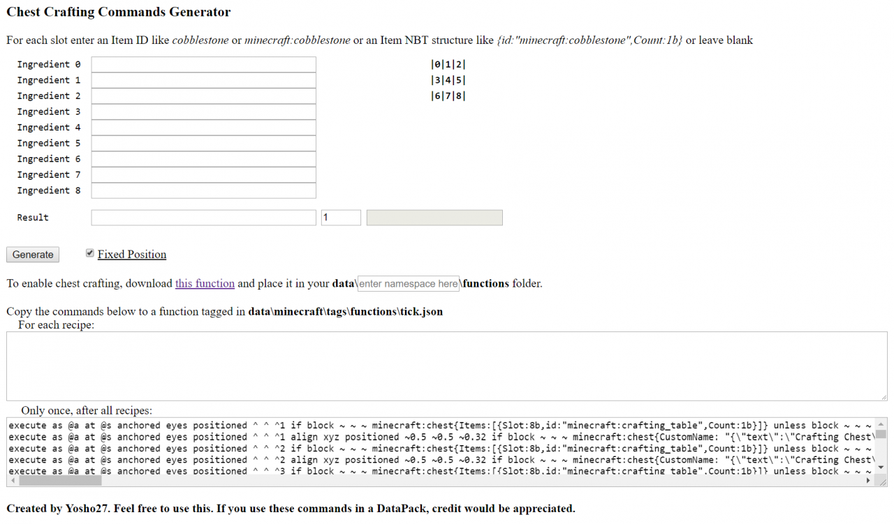 Custom NBT Crafting Utility & NEW Crafting Chest Minecraft Mod
