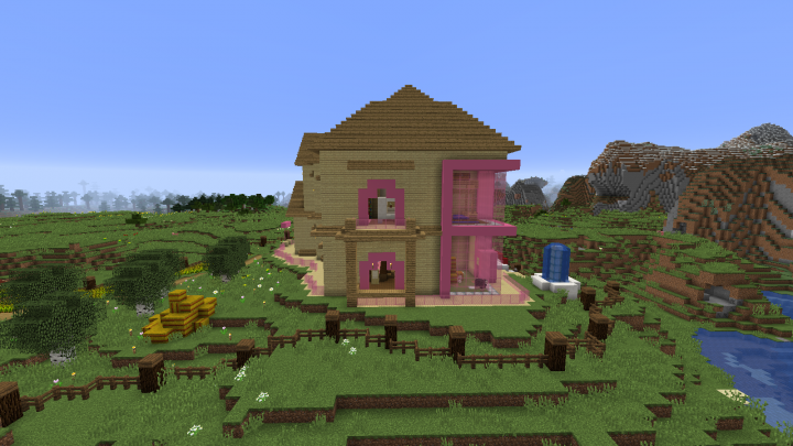 GAMINGWITHJEN'S NEW RANCH HOUSE! (PAT AND JEN) Minecraft Map