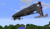 Boeing 777 "Lufthansa" + Prydwen из игры Fallout 4 Minecraft Map