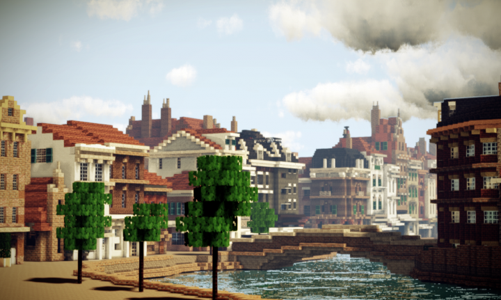 Steigersgracht, Rotterdam, Netherlands Minecraft Map