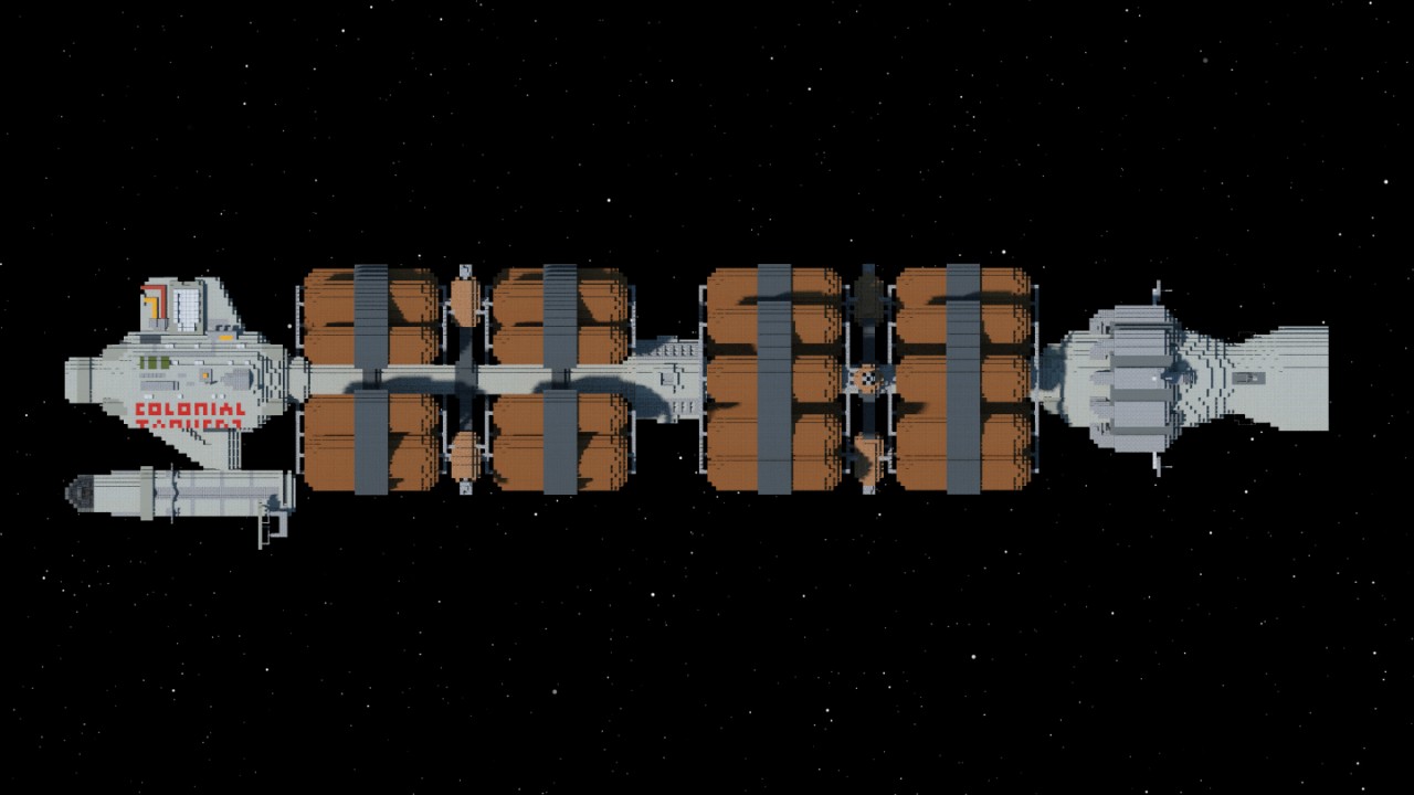 BSG Colonial Tanker Minecraft Map