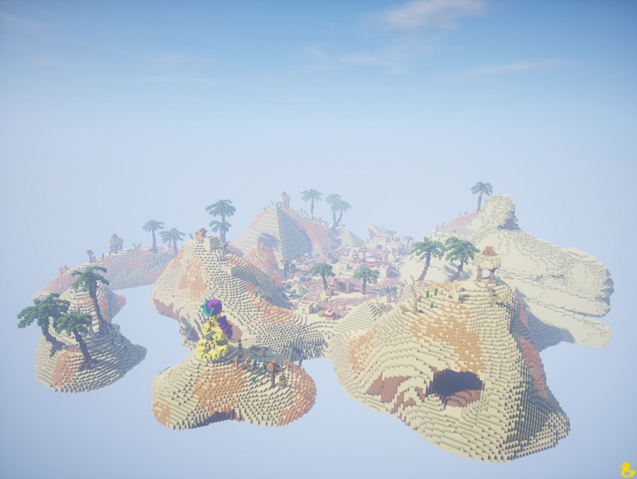 Piramida Spawn Minecraft Map