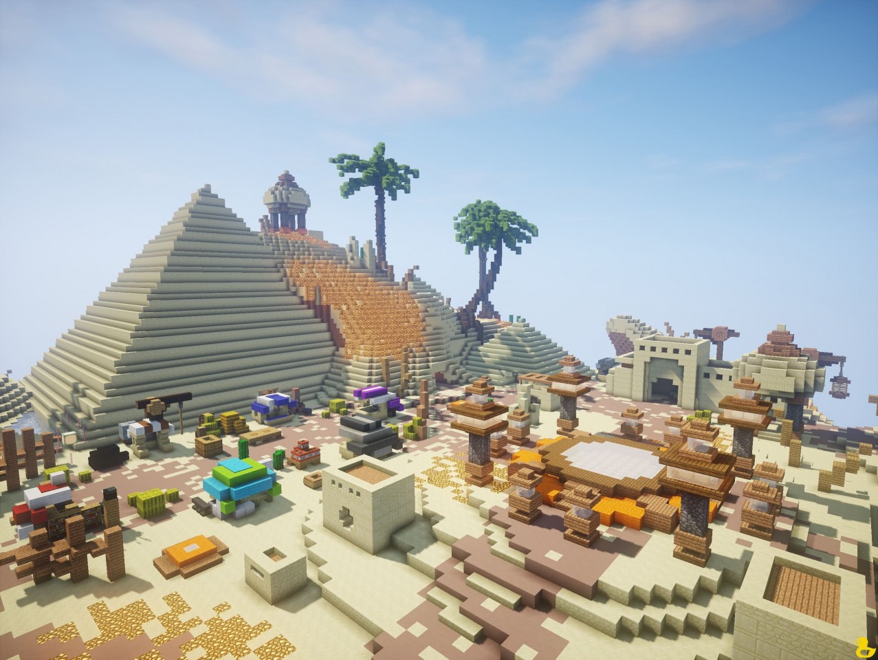 Piramida Spawn Minecraft Map