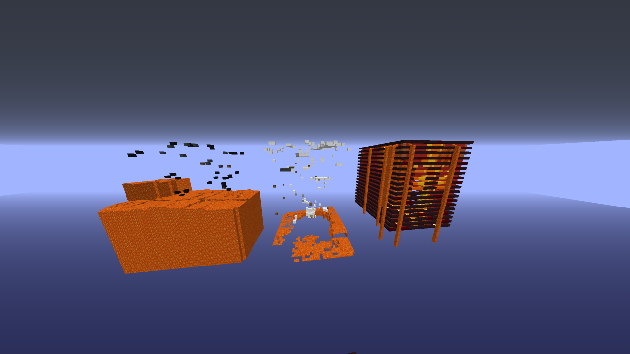 PopularMMos Nether Burning Map Minecraft Map