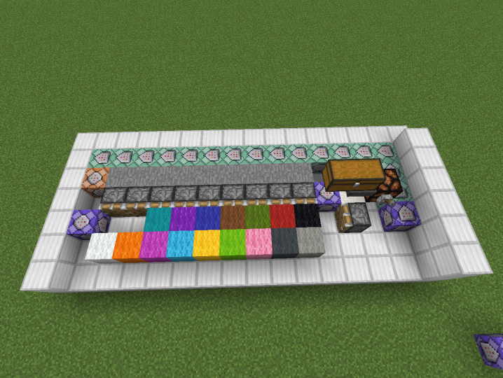 [1.13] Compact wool printer Minecraft Map