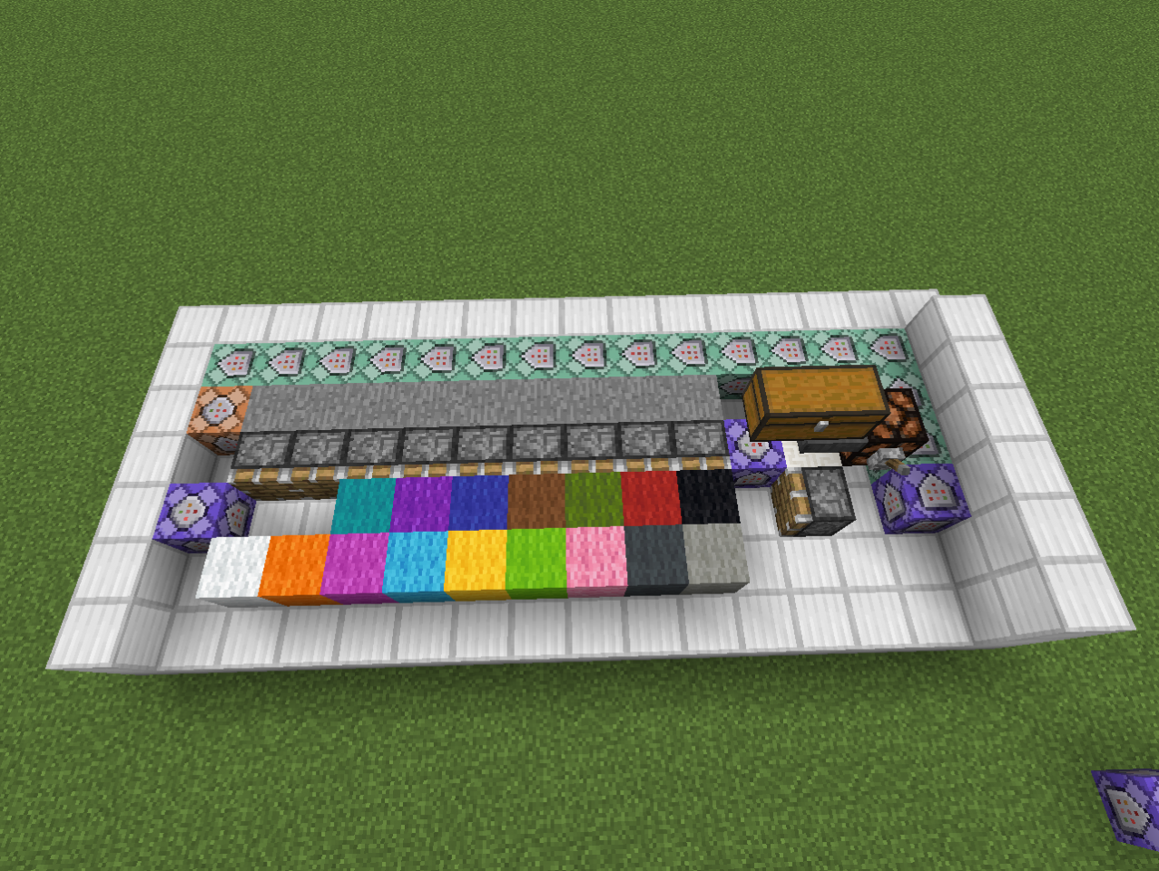 [1.13] Compact wool printer Minecraft Map