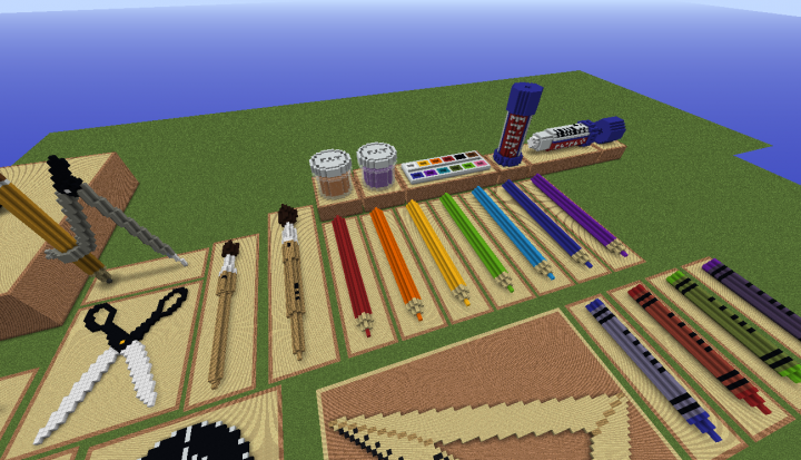 pack "stationery" Minecraft Map