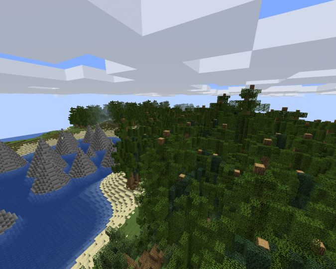 Island System Alpha (2,1k by 2,1k) Minecraft Map