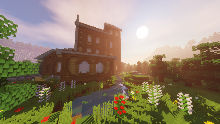 Spring mansion Minecraft Map