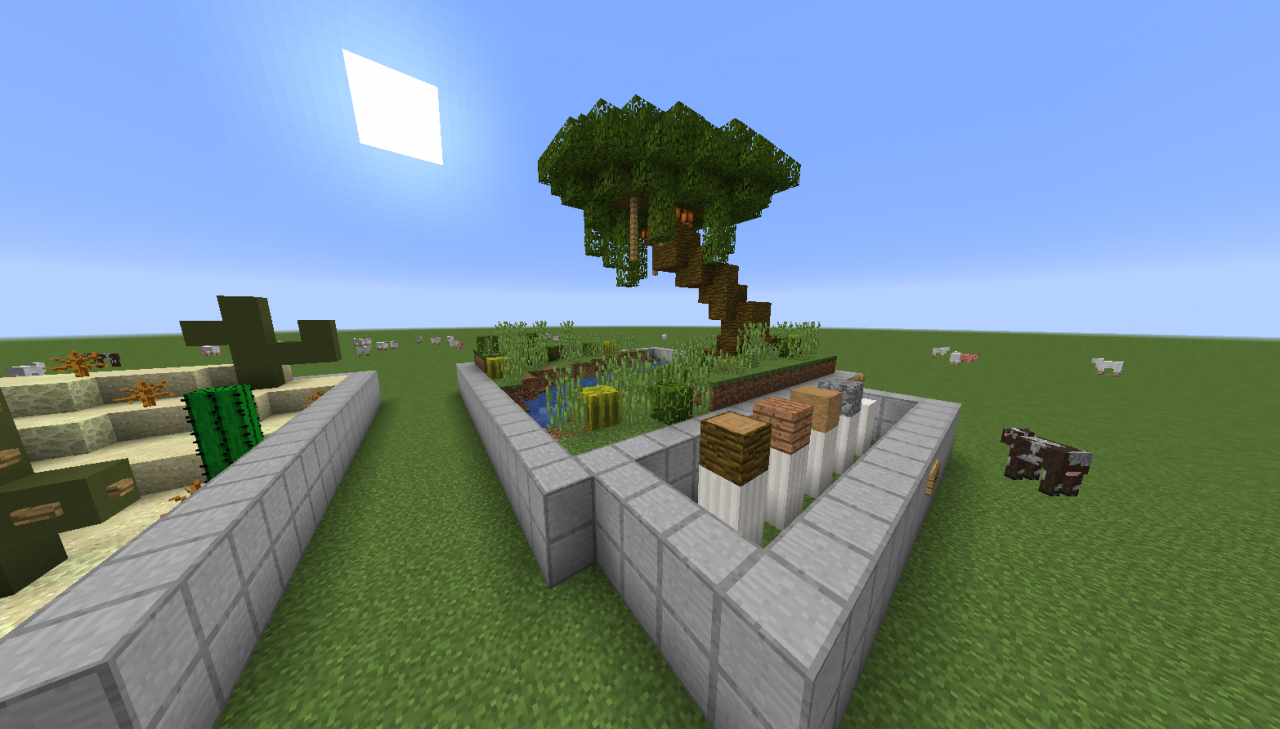 [1.13] Custom Biomes Minecraft Map