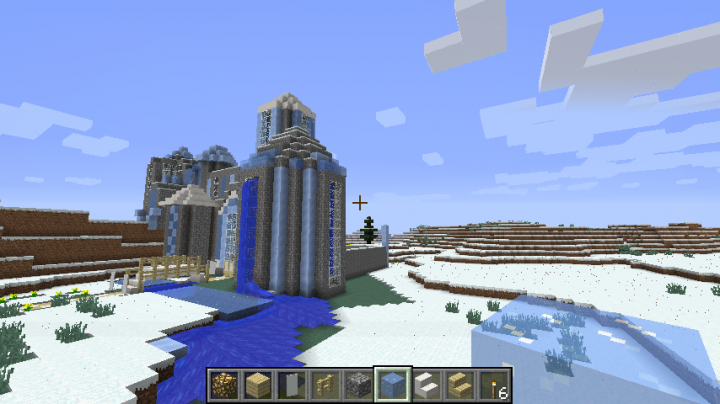 ice castle Minecraft Map