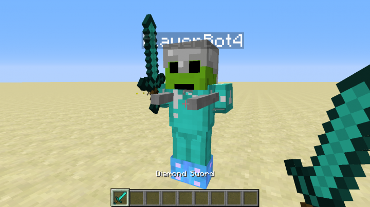 The AI Bots Minecraft Map