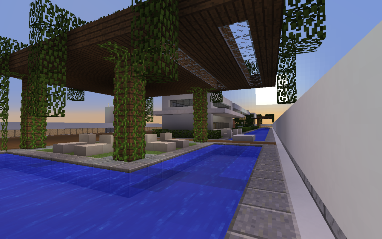 Brasília style apartments block (SQN 102) Minecraft Map