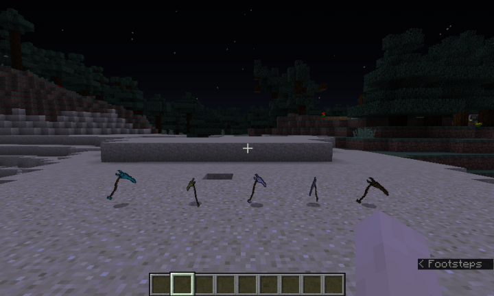 3D Texture Scythe Entity 303 - Pickaxe Minecraft Texture Pack