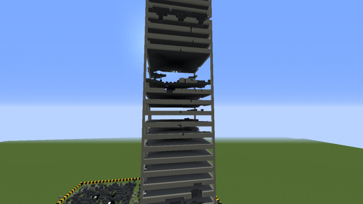 Destroyed Skyscraper | Skyscraper Solo Contest Minecraft Map