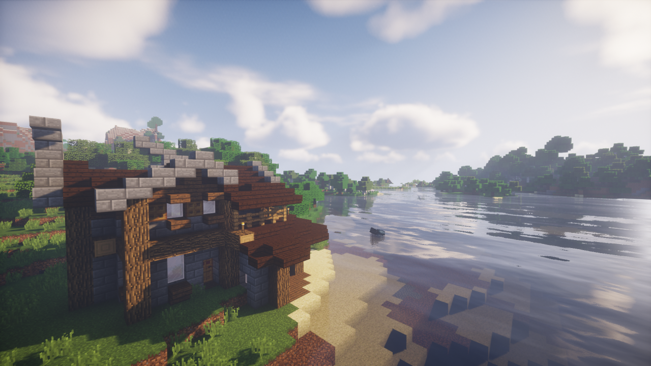 Rustic Beach House Minecraft Map