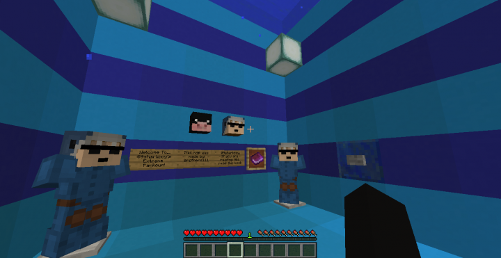 09sharkboy's Extreme Parkour Minecraft Map