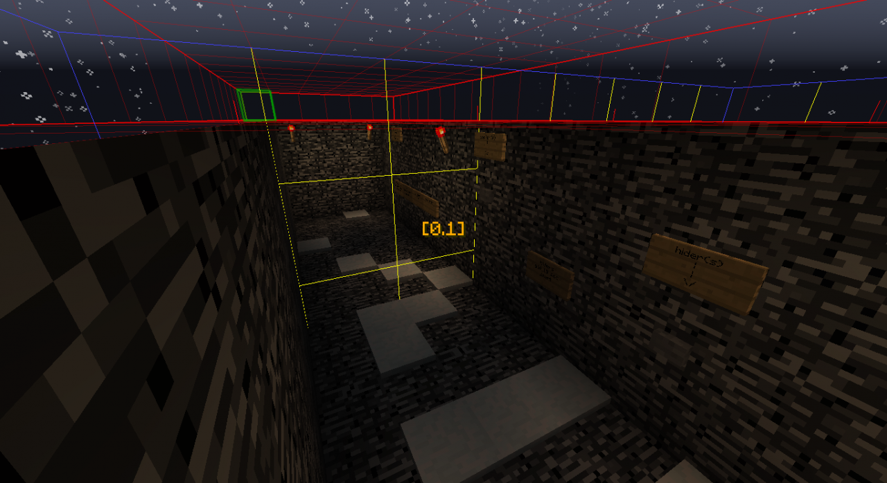 unseekable vs. unhideable Minecraft Map