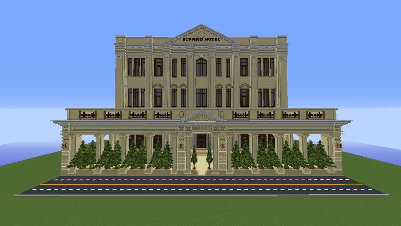 The Strand - Yangon, Myanmar Minecraft Map