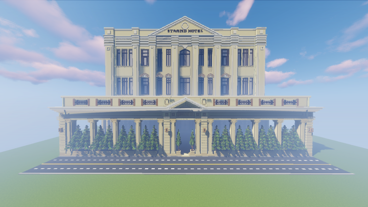 The Strand - Yangon, Myanmar Minecraft Map