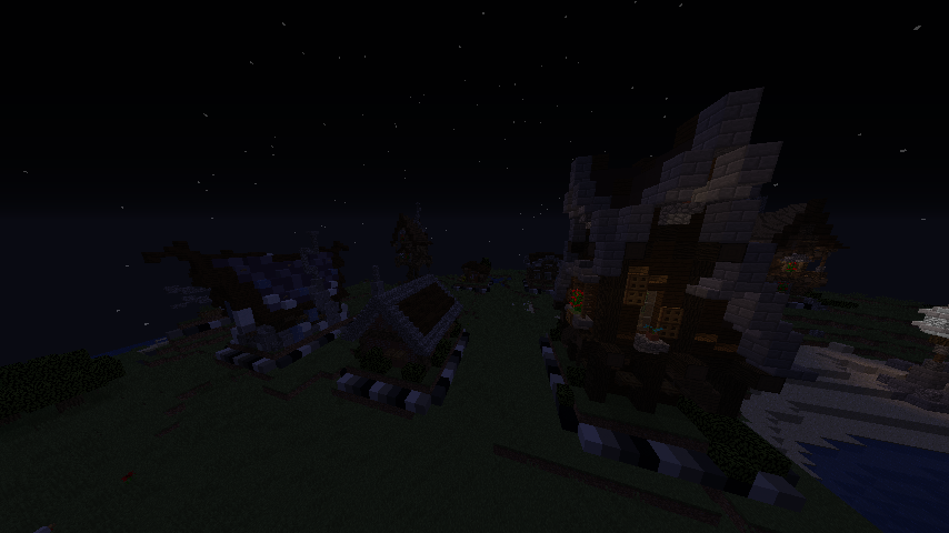 10 house 10x10 Minecraft Map