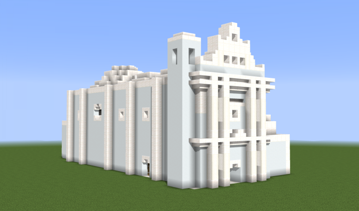 Iglesia San Pedro Apostóstol de Metapán 1:1 Minecraft Map