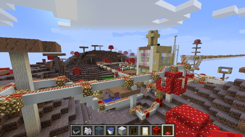 mushroom village Minecraft Map