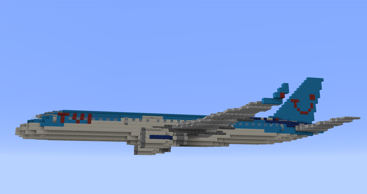 F'n'A Gaming Boeing 757-200 TUI UK(Thomson Airways) Minecraft Project