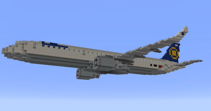 F'n'A Gaming Airbus A321 & A321neo Lufthansa Minecraft Map
