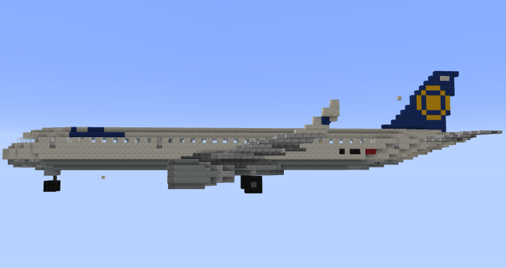 F'n'A Gaming Airbus A321 & A321neo Lufthansa Minecraft Map