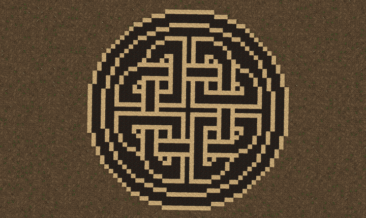 Walkway-Wall Patterns Minecraft Map